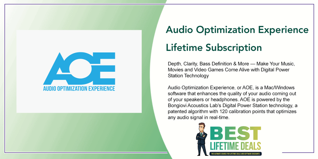 Audio Optimization Experience Software Lifetime Subscription