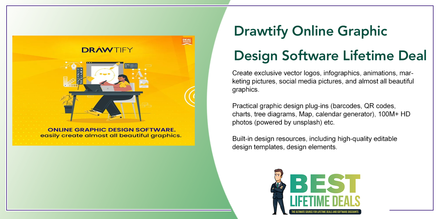 Drawtify Online Graphic Design Software Lifetime Deal