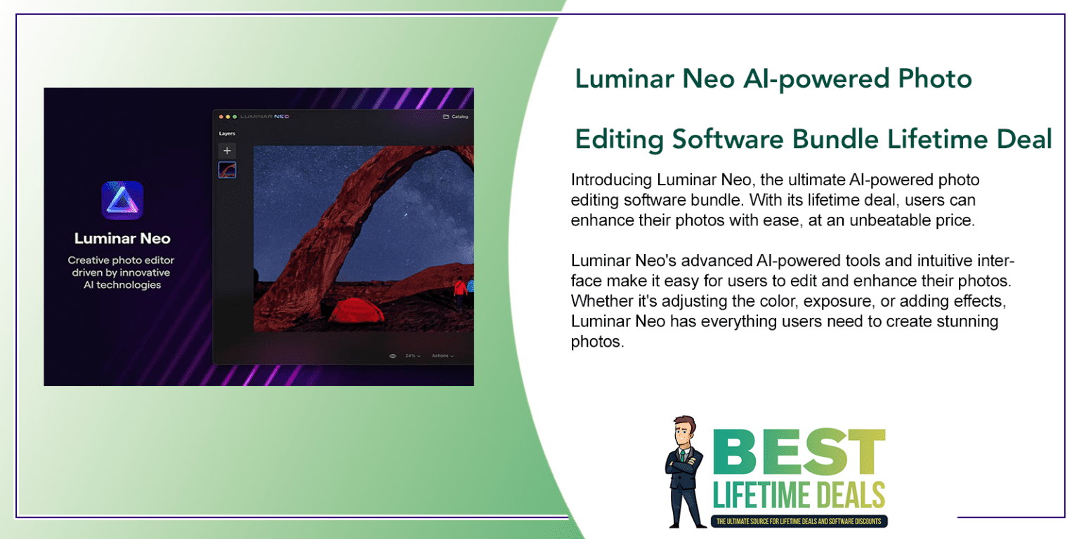 Luminar Neo AI-powered Photo Editing Software Bundle