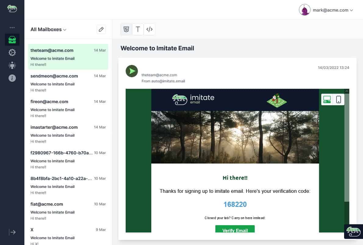 Imitate Email Testing and Development App Lifetime Deal