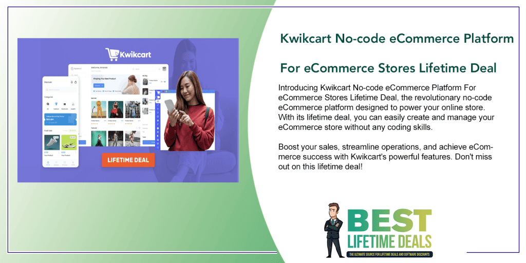 Kwikcart No-code eCommerce Platform Lifetime Deal